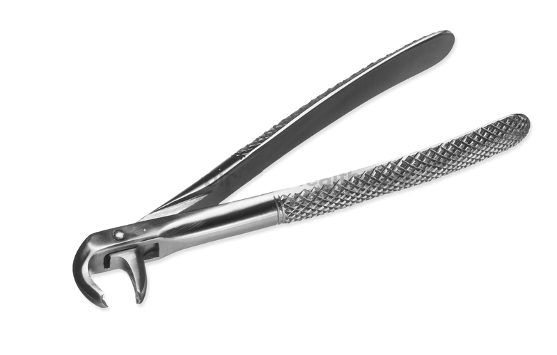 Robinson® Instrapac Forceps No.73 Adult Lower Molars (Hawks Bill)